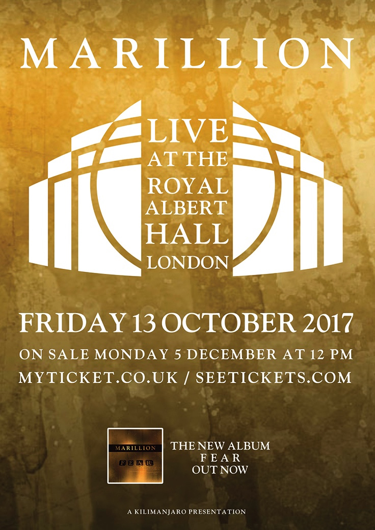 Marillion: Live at the Royal Albert Hall, October 2017 – Progarchy